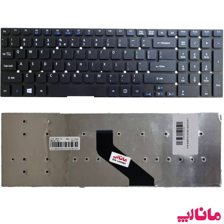 => کیبورد لپ تاپ ایسر Acer Aspire 5755 | مانالپ