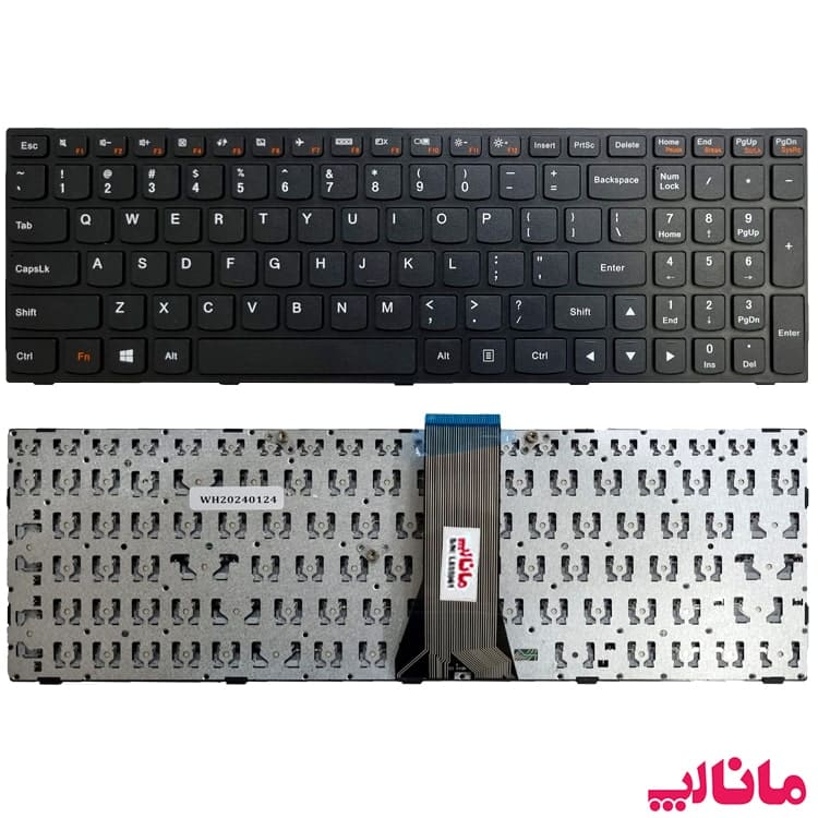 => کیبورد لپ تاپ لنوو Lenovo IdeaPad G50-70 | مانالپ